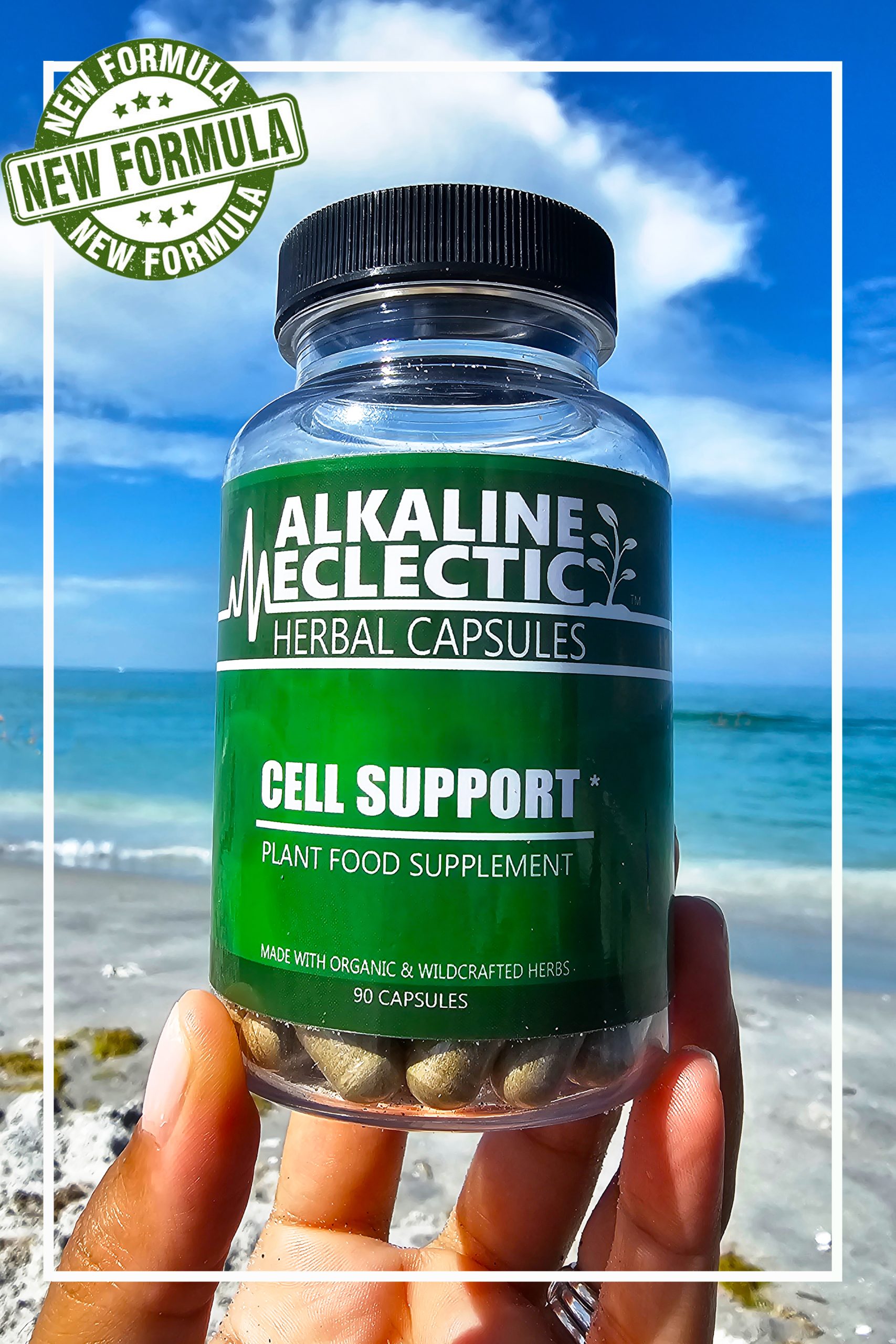 CELL SUPPORT | Cell Protector Capsules | Sea Moss + Soursop