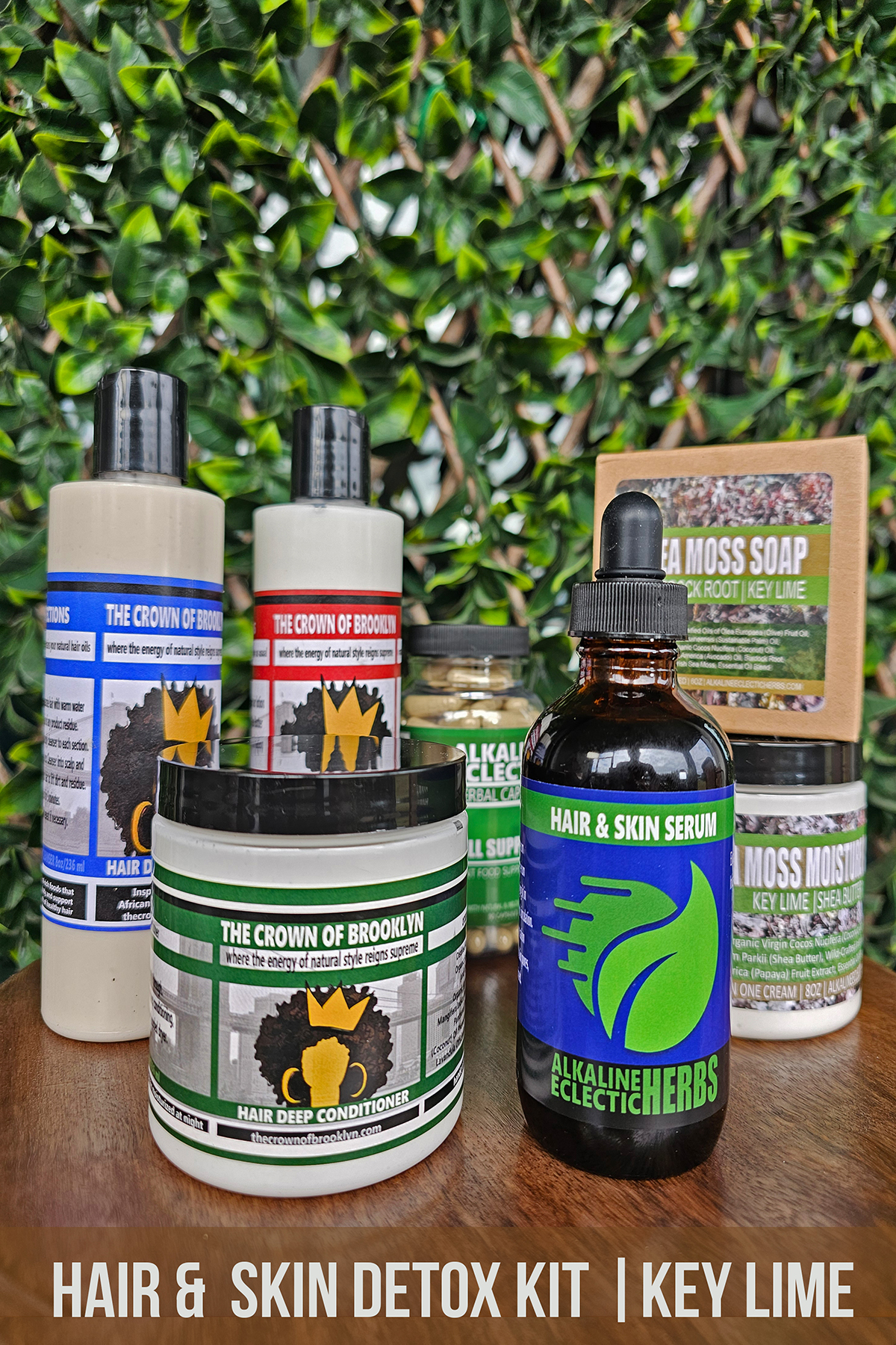 Skin & Hair Detox Kit | Key Lime | Alkaline Eclectic Herbs