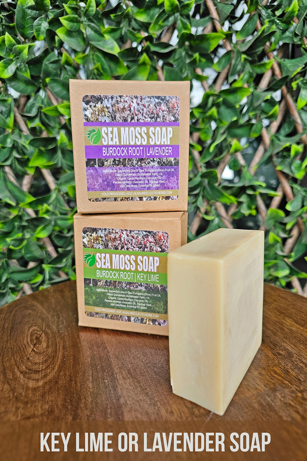 Sea Moss Lavender Soap | Alkaline Eclectic Herbs